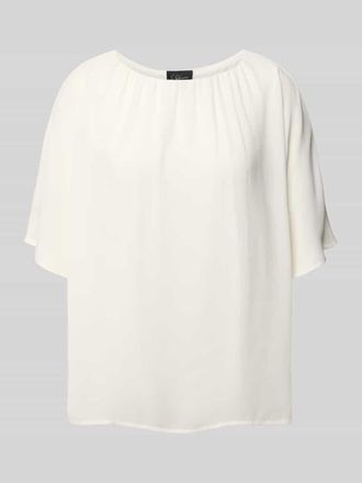 s.Oliver Black Label Loose Fit Chiffonshirt mit Viskosefutter