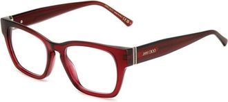 Jimmy Choo London Femme, Accessoires, Rouge, Taille: 49 MM Jc370 LHF Lunettes