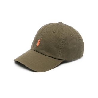 Ralph Lauren Embroidered-logo Cotton Cap