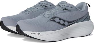 Saucony Baskets Triumph 22 pour homme, Silex/noir, 9.5 Wide