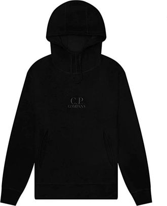 C.P. Company C.p. Company, Homme, Sweatshirts et sweats &agrave; capuche, Noir, Taille: S Maglia
