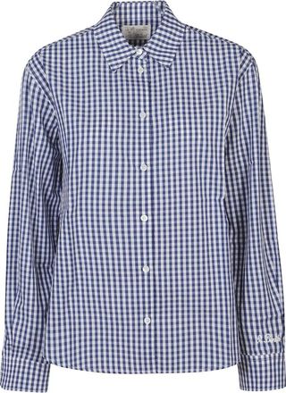 MC2 Saint Barth Femme, Blouses et Chemises, Bleu, Taille: 40 FR Meredith Shirt