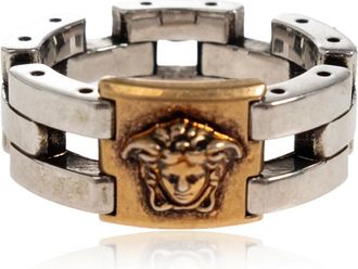 Versace Bague Medusa Head - unisex - Accessoires - Gris - Taille: 62 MM