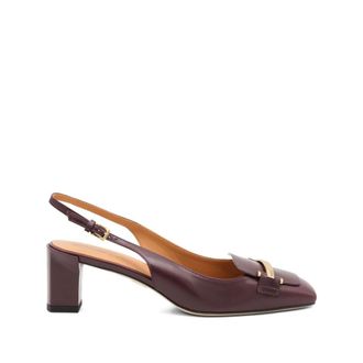 Tod's Braune Absatz Seide Nylon Schuhe - - Shoes - Damen - Braun - 41 EU