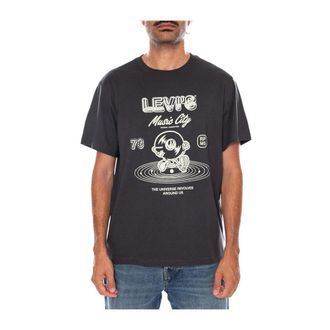 Levi's SS Relaxed Fit Tee Roll Models - - Tops - Herren - Schwarzk - XL