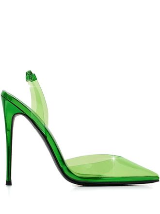 Femme LA escarpins à bout pointu 120 mm - Vert