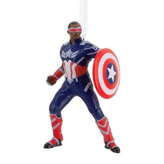 Hallmark Marvel Captain America D&eacute;coration de Sapin de No&euml;l
