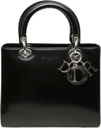Dior Sacoche Lady Pre-owned - Femme - Pre-owned - Noir - Taille: ONE Size