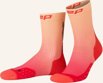 CEP Cep Laufsocken Core Run Edt. Gradient Mid Cut orange
