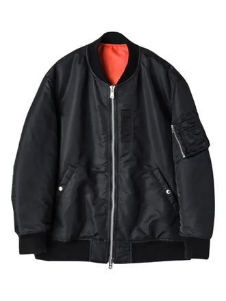 TAKAHIROMIYASHITA TheSoloist. veste bomber à fermeture zippée Black - Noir