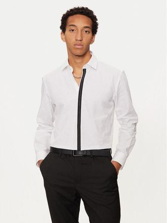 HUGO BOSS Hugo Hemd Keidi 50524849 Wei&szlig; Slim Fit