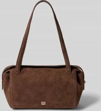 HUGO BOSS Henkeltasche in Veloursleder-Optik Modell Meelo S_Duffle SM