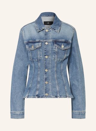 7 For All Mankind Jeansjacke blau