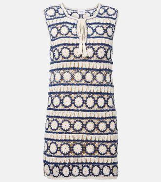 Anna Kosturova Robe en crochet de coton