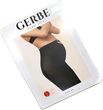 GERBE Collant DUO 40-Taille 2-Couleur Noir