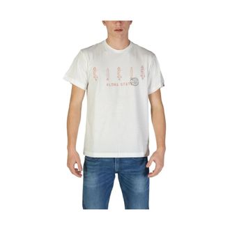 Replay Homme, Tops, Blanc, Taille: S Aloha State TShirt