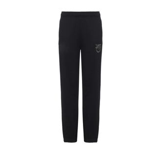 Pinko Jogger aus Baumwolljersey - - Trousers - Damen - Schwarzk - XS