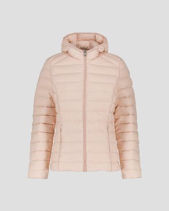 Jott Doudoune &agrave; capuche stretch l&eacute;g&egrave;re P&ecirc;che clair Salma - Taille XXL