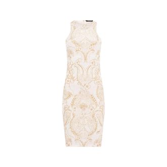 Roberto Cavalli Ornament-Print-Kleid - - Dresses - Damen - Wei&szlig; - XL