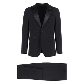 Dsquared2 Miami Anzug - - Suits - Herren - Schwarzk - XL