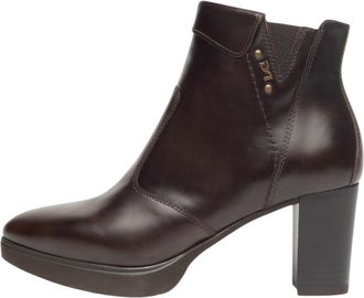Nero Giardini I513801D Damen-Stiefeletten Aus Leder - Haselnussbraun 39 EU
