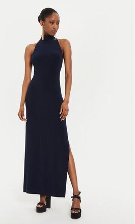 Norma Kamali Abendkleid KK2243PL236951 Dunkelblau Slim Fit