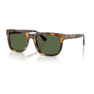 Emporio Armani Lunettes de soleil irr&eacute;guli&egrave;res - Homme - Accessoires - Brun - Taille: 54 MM