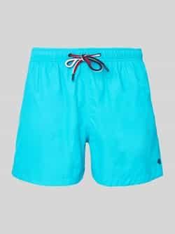 Mc Neal Relaxed Fit Badeshorts mit Logo-Stitching
