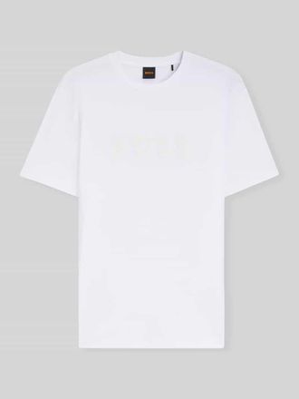 Boss Orange by Hugo Boss Regular Fit T-Shirt aus reiner Baumwolle Modell TE_LOGO