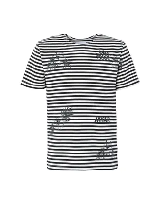 Myar RUSSIAN SHORT SLEEVES STRIPE SHIRT - 2000S