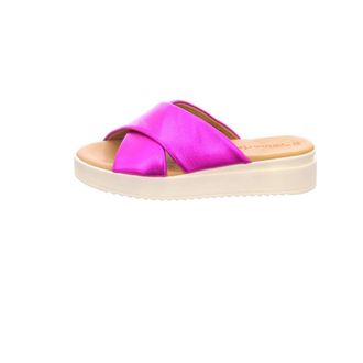 Tamaris Riemen-Plateau-Slipper - - Shoes - Damen - Rosa - 39 EU