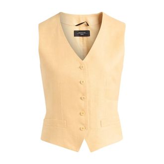 Max Mara Femme, Vestes, Jaune, Taille: 40 FR Wkdpace Vest