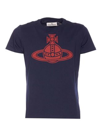 Vivienne Westwood Pull Col Rond - Bleu