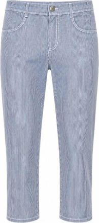 2-Biz Femme, Pantalons, Bleu, Taille: 44 FR Cropped Pantalons