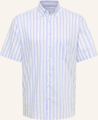 Eterna Kurzarm-Hemd Modern Fit blau
