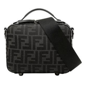 Fendi Sac bandouli&egrave;re en toile Pre-owned - Femme - Pre-owned - Noir - Taille: ONE Size