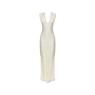Versace Damen, Kleider, Beige, XSGr&ouml;&szlig;e