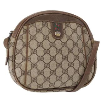 Gucci Sac bandouli&egrave;re vintage Pre-owned - Femme - Pre-owned - Beige - Taille: ONE Size