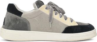 Chanel baskets à détail de logo 250 mm - Gris