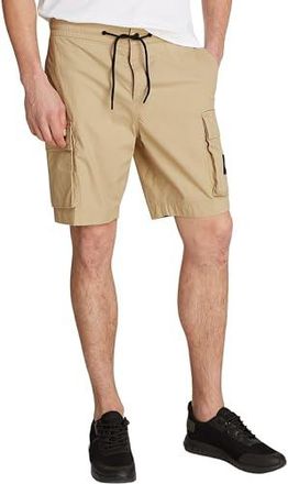 Calvin Klein Jeans Short Cargo Homme Cargo Short Regular Fit, Beige (Travertine), 30W
