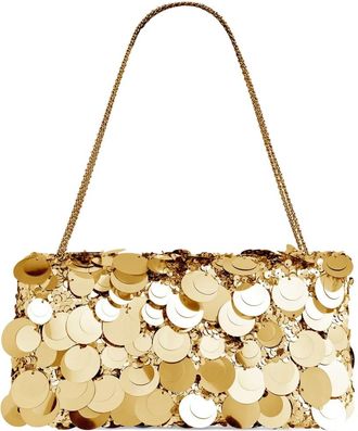 Paco Rabanne sac porté épaule à sequins brodés