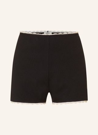 Sandro Sandro Jerseyshorts Mit Schmuckperlen schwarz