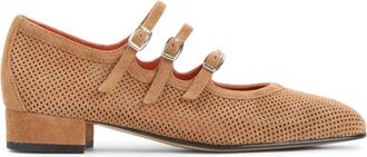 Carel Femme, Chaussures, Brun, Taille: 40 EU Ariana Escarpins Maryjane en Daim Fendu
