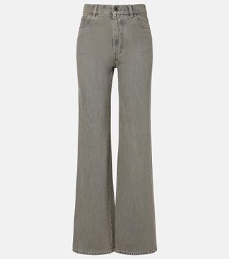 Max Mara High-Rise Flared Jeans Colibrì