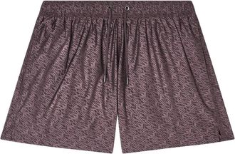 Emporio Armani Homme, Maillots de bain, Violet, Taille: 2XL Swim Shorts