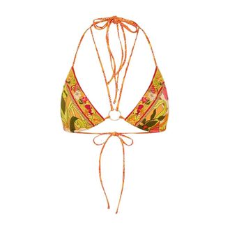 Camilla Flower Child Society Bikini Top - - Swimwear - Damen - Mehrfarbig - M