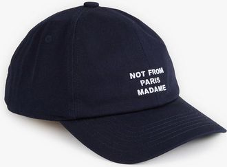 Dr&ocirc;le de Monsieur Casquette Slogan brod&eacute;e