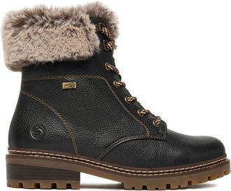 Remonte Schnürschuhe Remonte CEO-D0B74-01 Schwarz