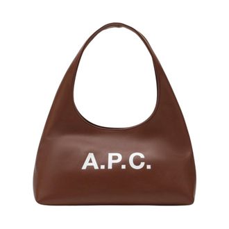 A.P.C. A.p.c. - Sac Bandouli&egrave;re Baby Ninon - Femme - Sacs - Brun - Taille: ONE Size