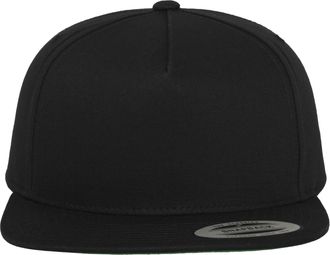 Flexfit M&uuml;tze Classic 5 Panel Snapback, Black, one Size, 6007-00007-0050